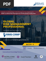 Rims CRMP Examination Study Guide | PDF | Risk | Risk Management