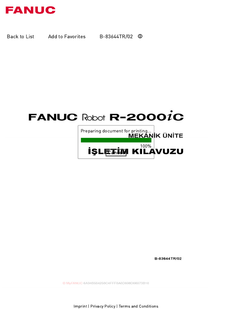 R2000iC TR | PDF