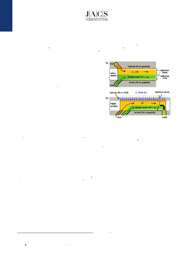 Air-Breathing Laminar Flow-Based Microfluidic Fuel Cell | PDF | Fuel Cell | Redox