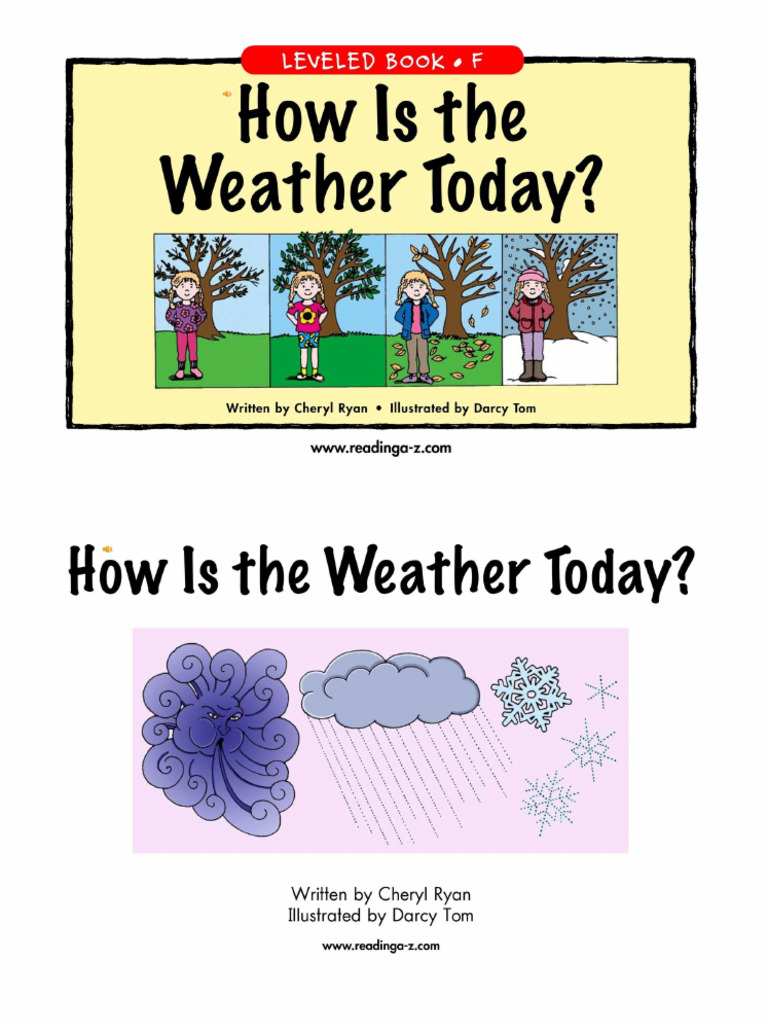 How Is The Weather Today | PDF