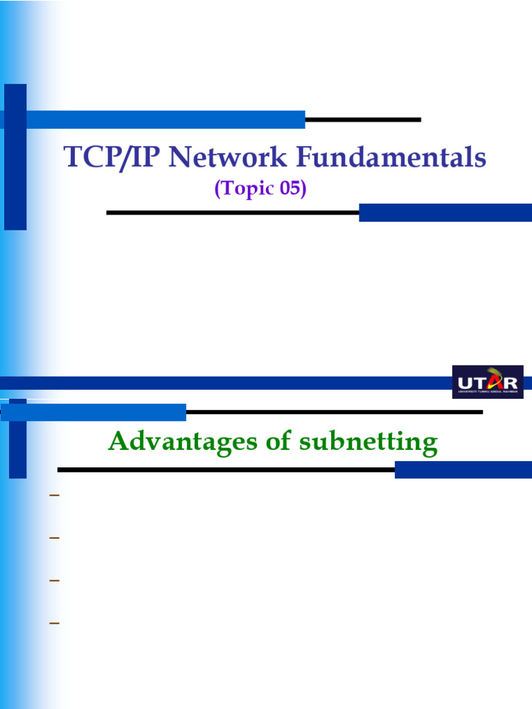Topic5-Access Control Lists ACL | PDF | Computer Network | Internet Protocols