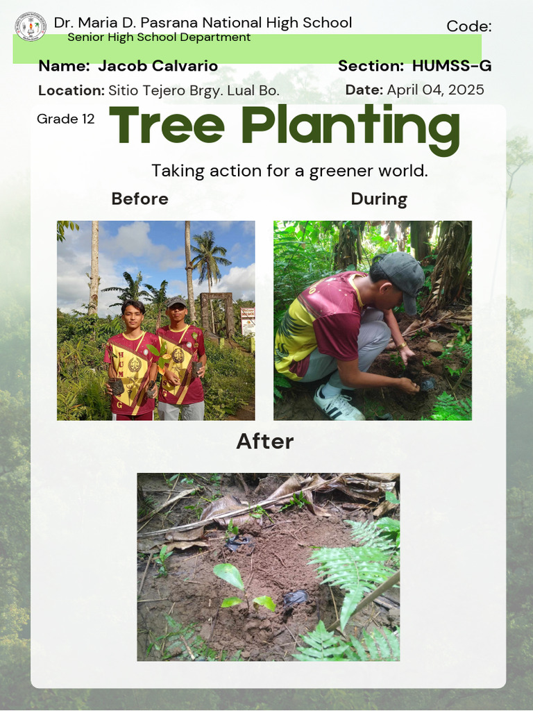 Tree-Planting-Format - Jacob | PDF
