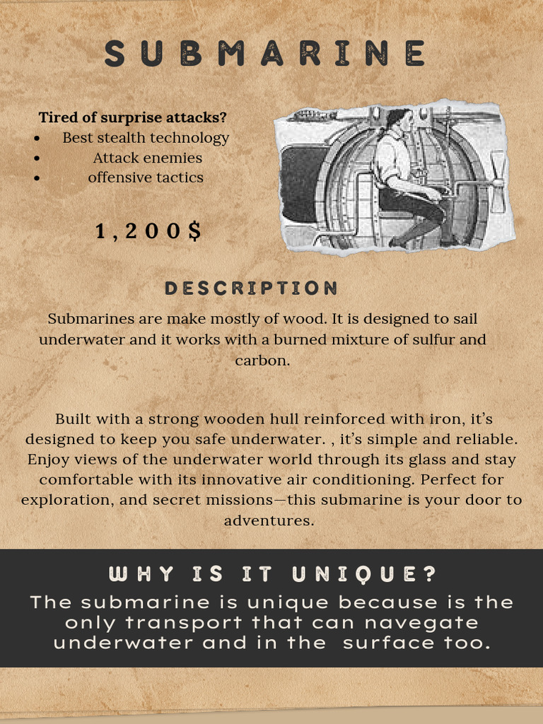The Submarine | PDF