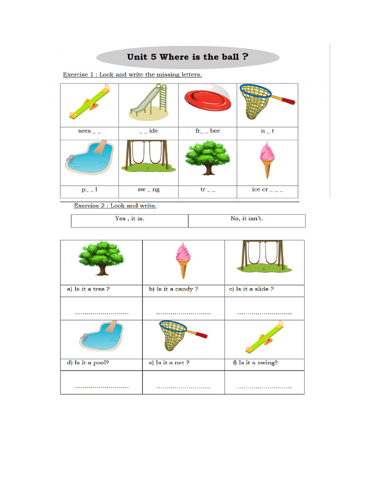 Family and Friends Unit 5 | PDF