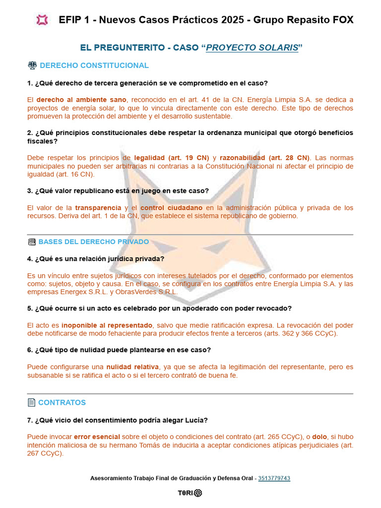 ? Efip 1 - El Pregunterito - Proyecto Solaris - Fox PDF | PDF ...