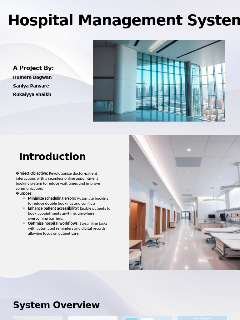 Hospital Managements Systempptx | PDF | Databases | My Sql