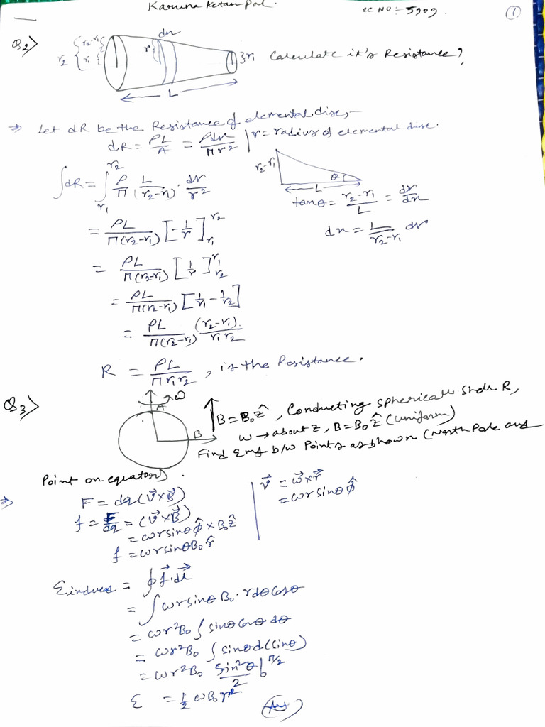 EMT Assignment | PDF