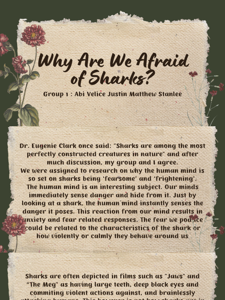 Understanding Shark Fear and Galeophobia | PDF