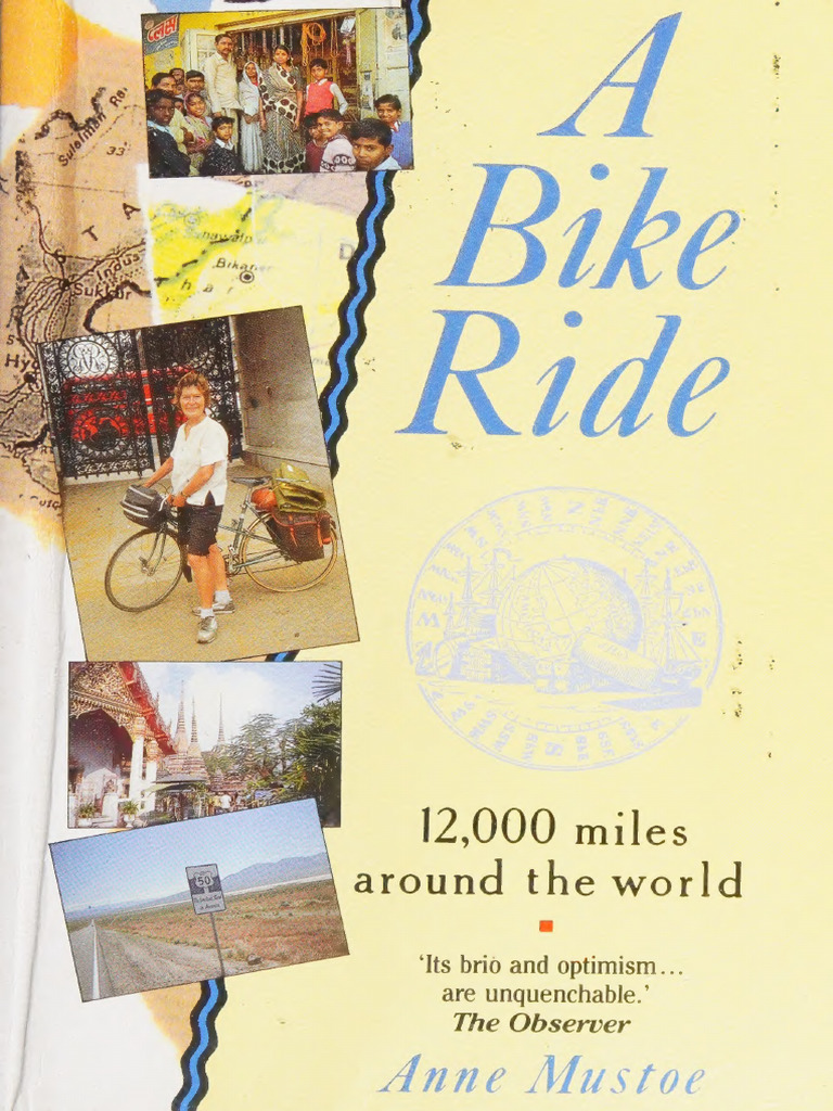 A Bike Ride - 12,000 Miles Around The World - Anne Mustoe - New Ed ...