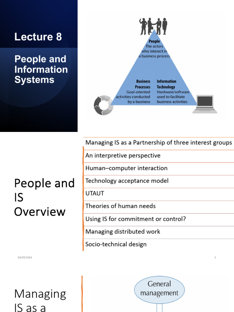 2023-4 ISStrategy Lect 8 | PDF | Human–Computer Interaction | Human Communication