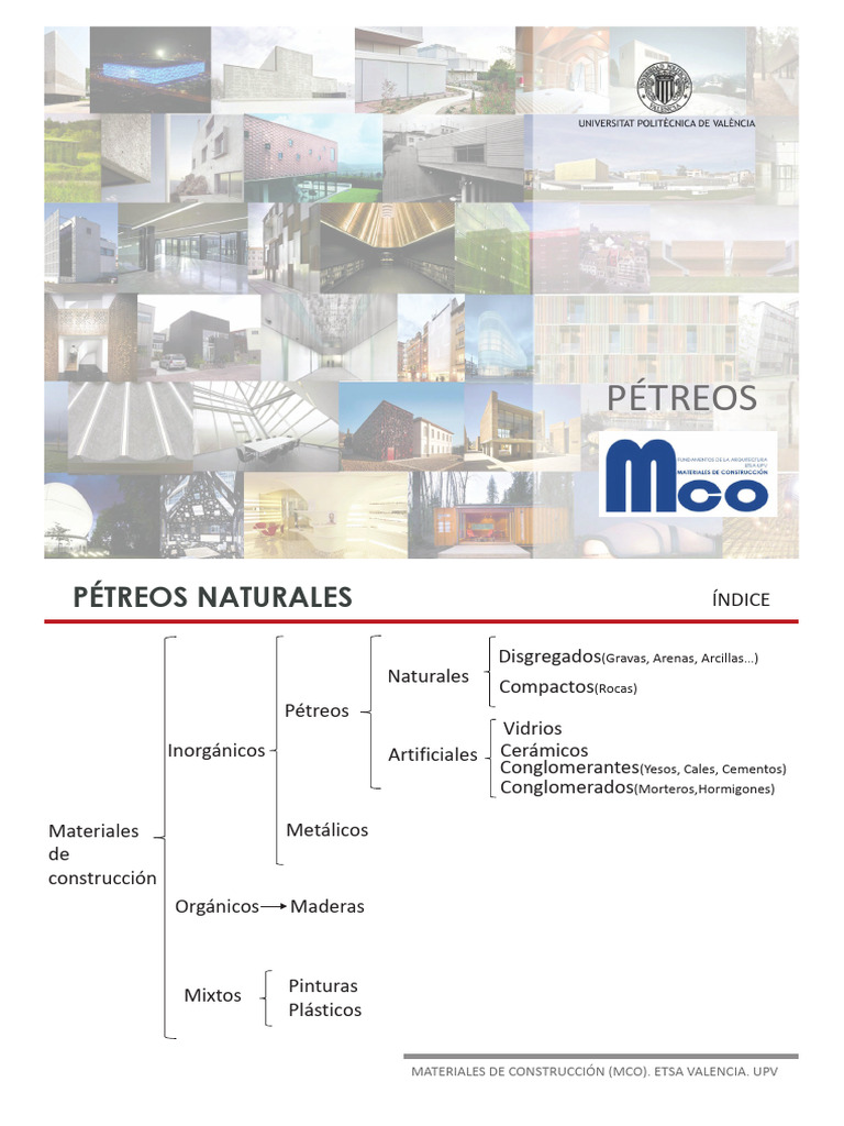 PÉTREOS MCO 1 | PDF | Minerales | Roca (geología)