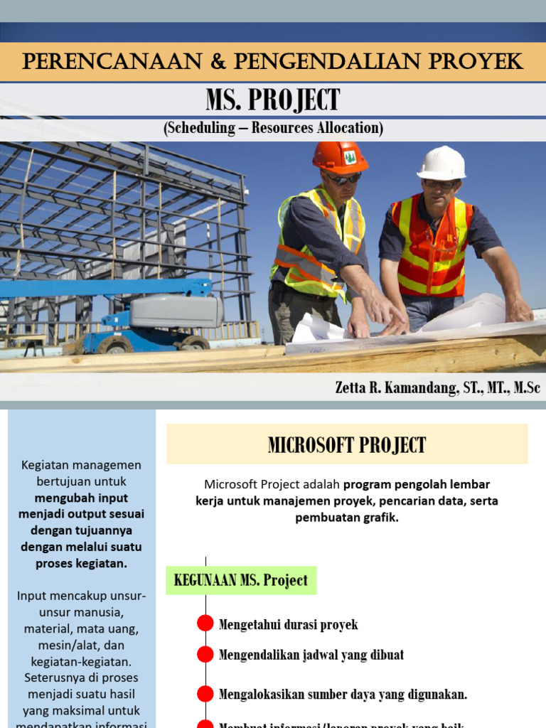 P3K 6 - Ms. Project | PDF