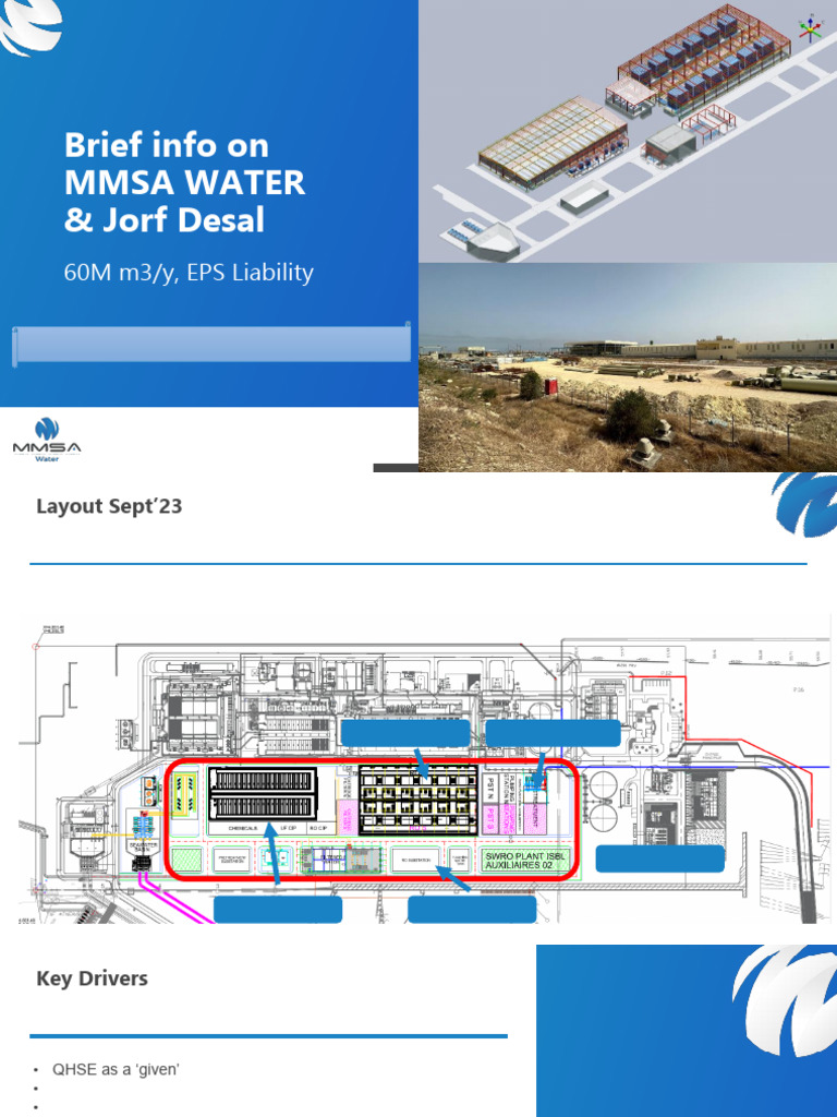 MMSA Water Desalination Project Overview | PDF | Desalination | Hydrology