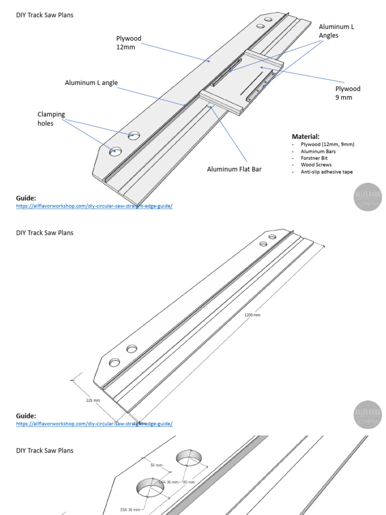 DIY Track Saw Plans | PDF