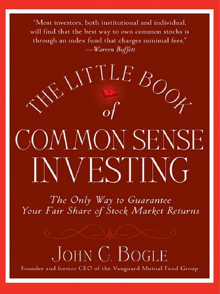 Little Book of Common Sense Investing A | PDF | Value Investing | Investing