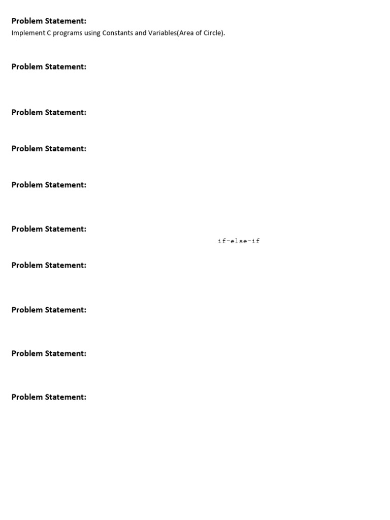 PIC External Practicle List - 055539 | PDF