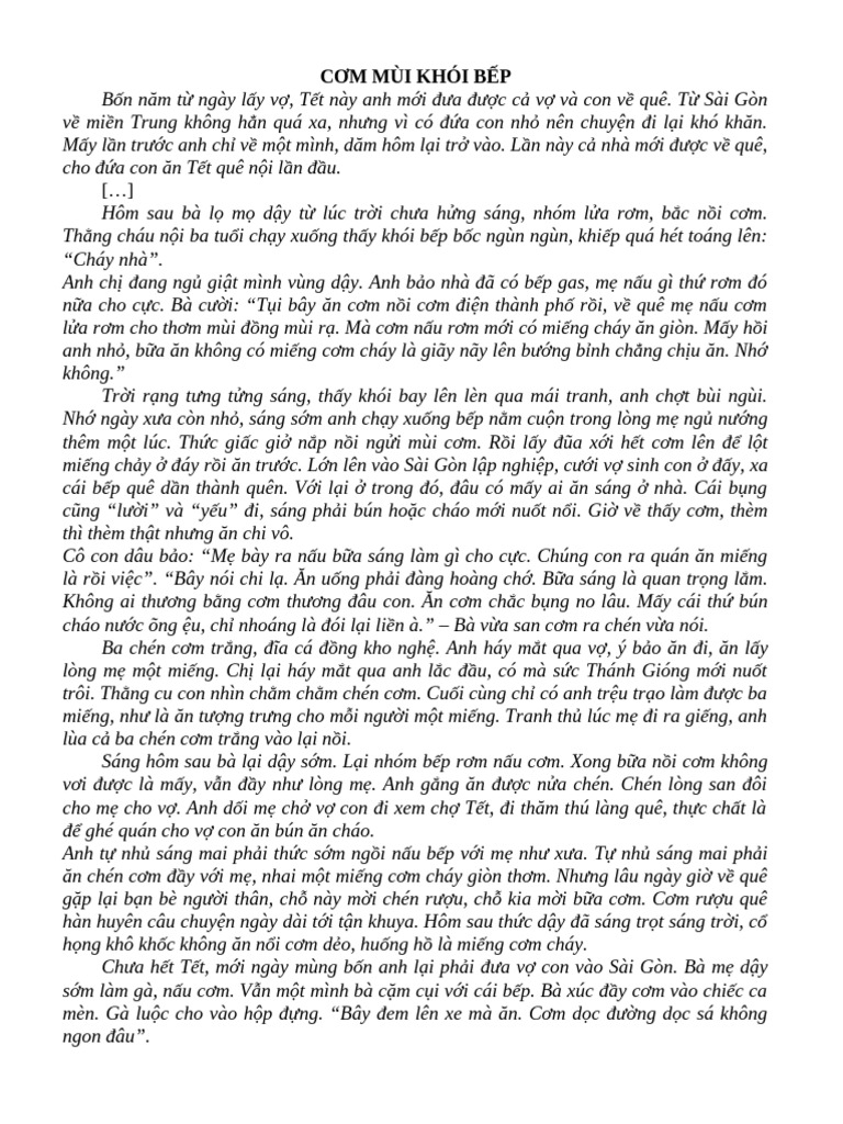 TRUYỆN NGĂN CK2 | PDF