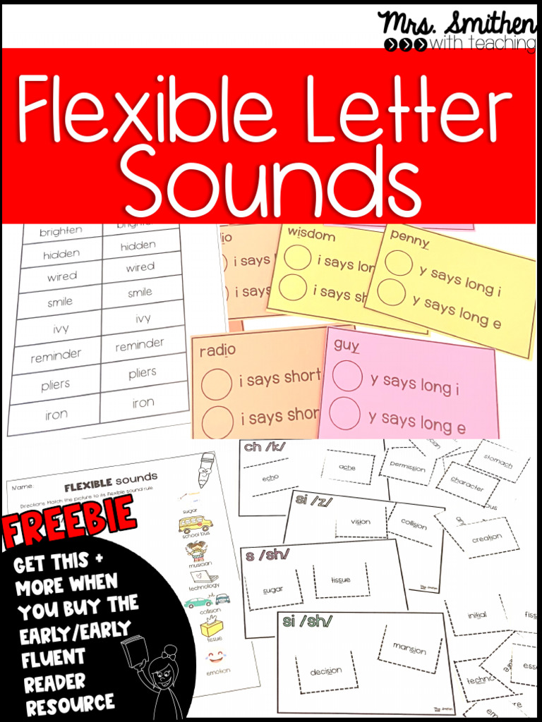 Sounds: Flexible Letter | PDF