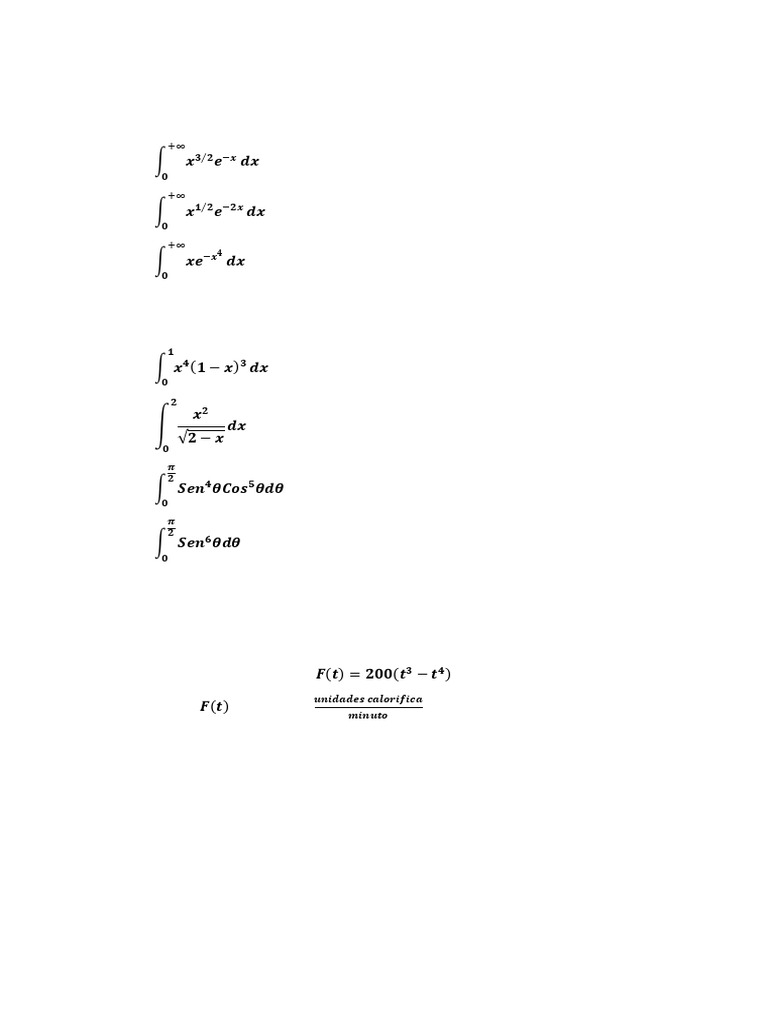 Función Gamma y Beta | PDF
