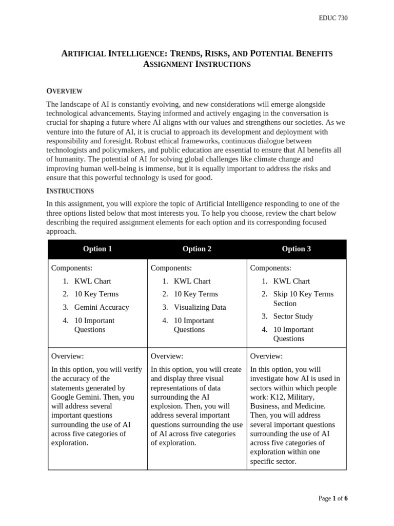 AI Trends, Risks, and Benefits Overview | PDF | Artificial Intelligence ...