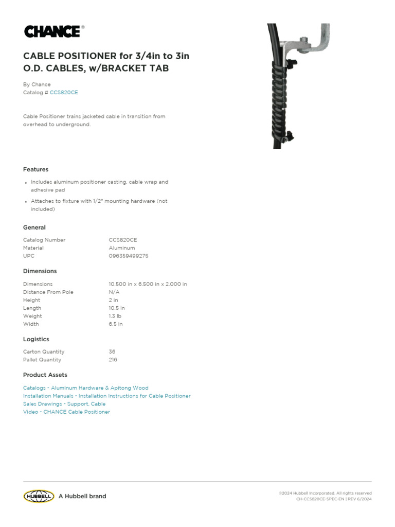 cable positioner | PDF