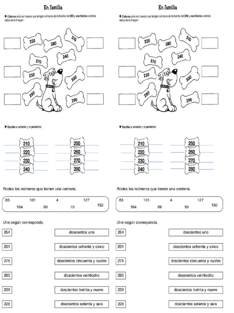 Actividades 100, 200 | PDF