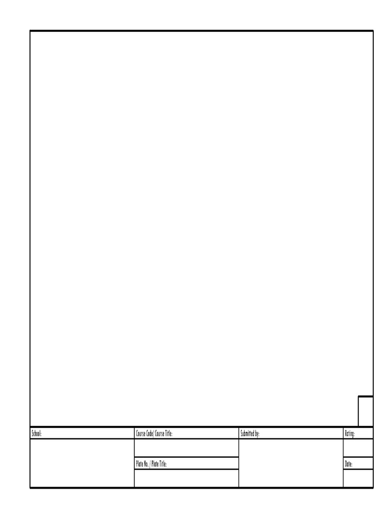 Plate 4A Template | PDF