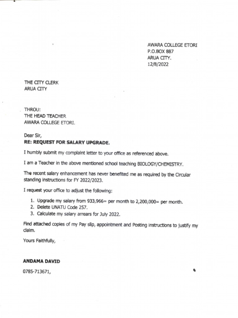 Andama's Documents | PDF