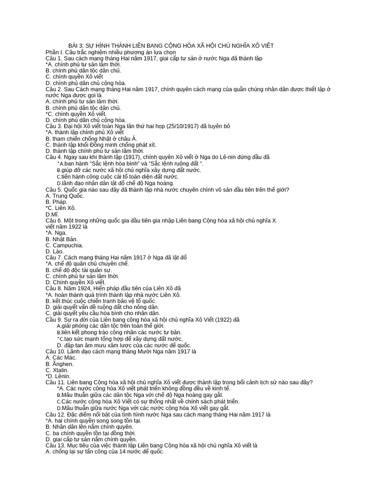 sử bài 3 gk1 | PDF