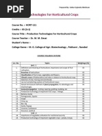 List of Pulses with Scientific Names | PDF