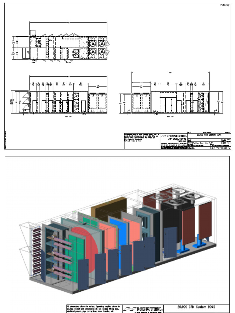 ERU-1 Option 2 3-26-25 (002) 20k Unit | PDF | Air Conditioning | Horsepower