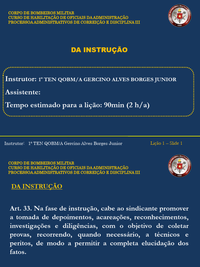 12 -CHOA-2021-Licao-11-Instrucao | PDF