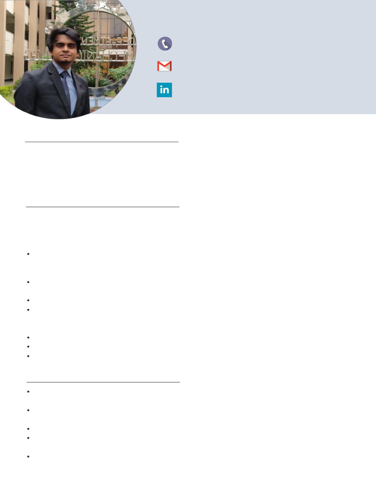 Project Management Professional Profile | PDF | Engineering Thermodynamics