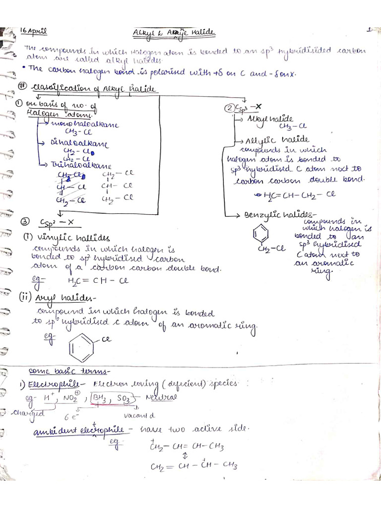 Alkyl Halides | PDF