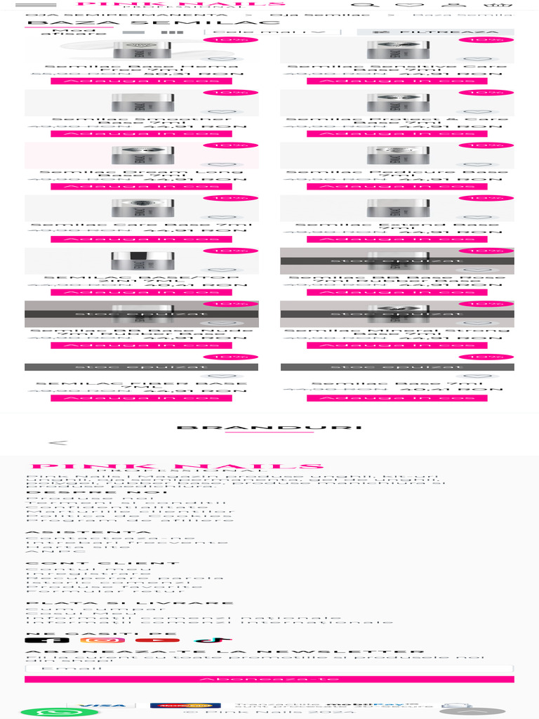 Baza Oja Semipermanenta Semilac | PDF