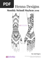 Henna Practice Ebook PDF | PDF