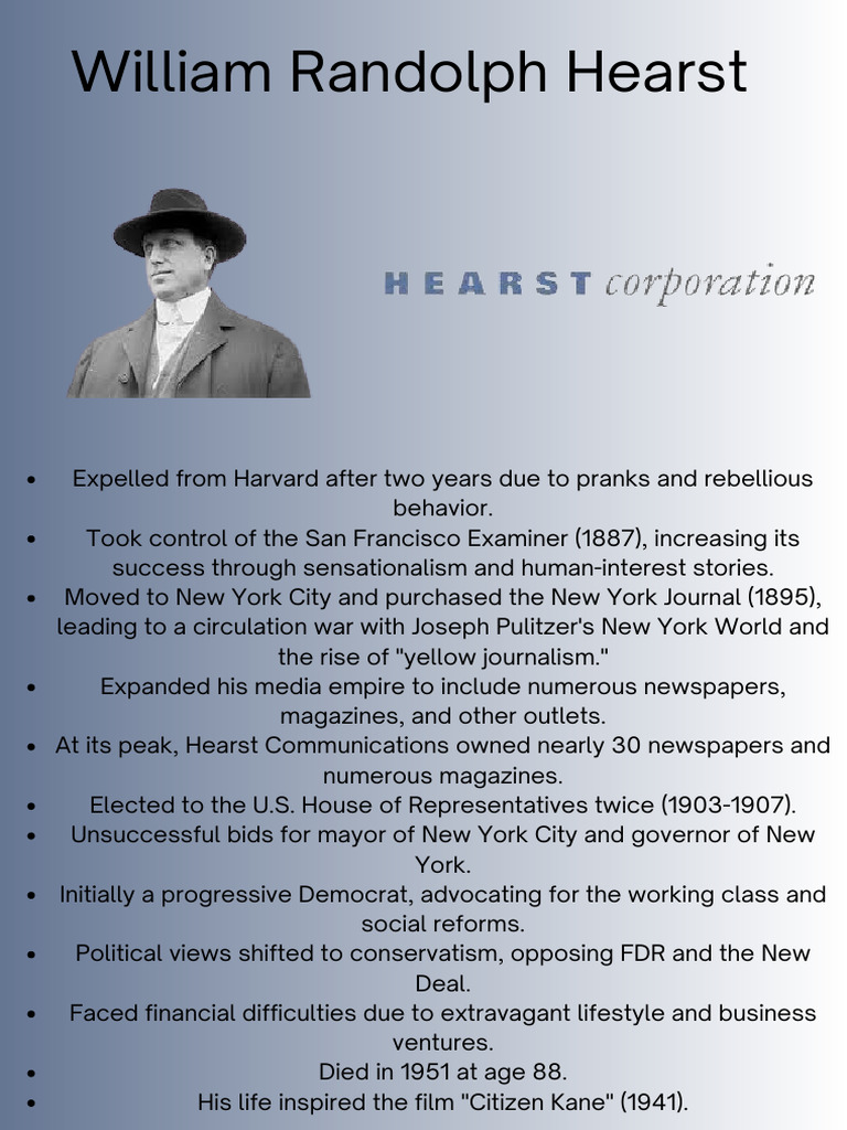 William Randolph Hearst | PDF