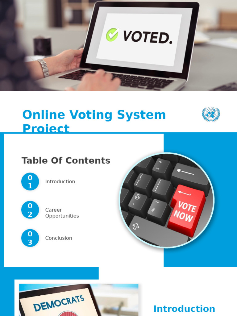 SlideEgg - 400525-Online Voting System Project Themes | PDF ...