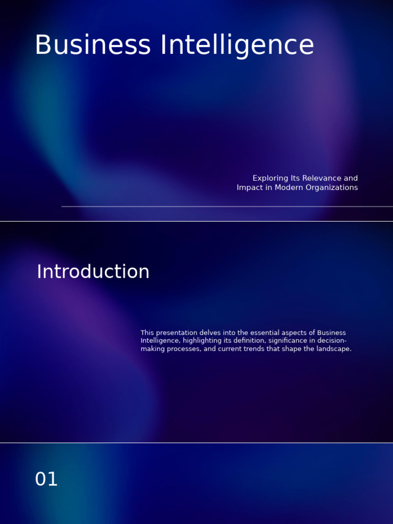 Business Intelligence | PDF | Business Intelligence | Analytics