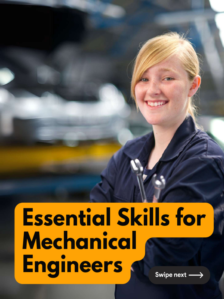 Essential Skills For Mechanical Engineers | PDF
