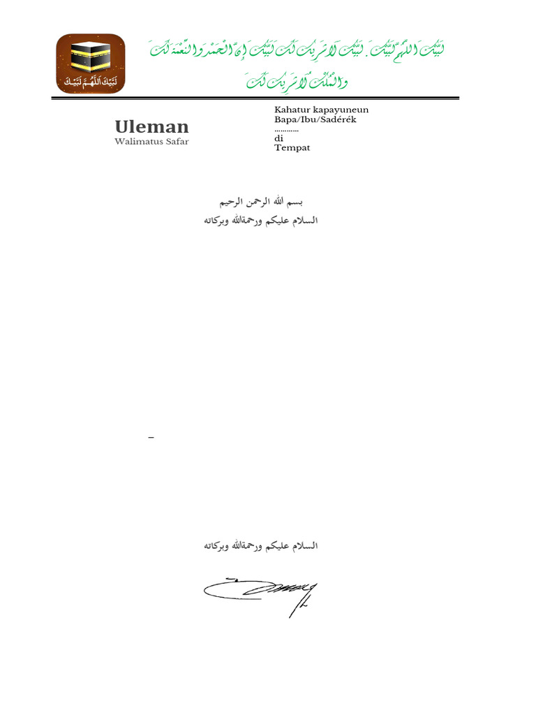 ULEMAN WALIMATUSSAFAR | PDF