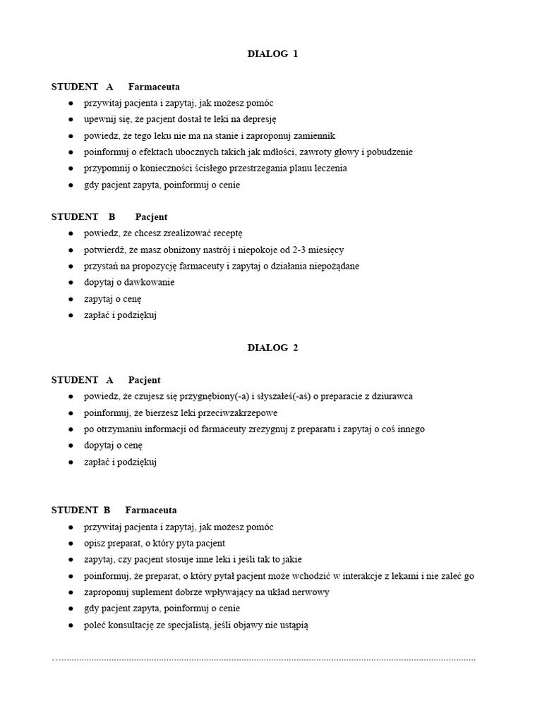 C3 Task 2 Depression Roleplay | PDF
