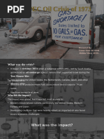 The OPEC Oil Shock Crisis (1973) An Analysis | PDF | 1973 Oil Crisis | Opec