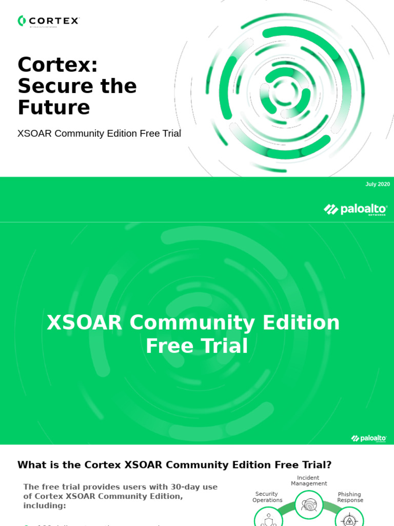 Cortex Xsoar Community Edition How To Guide Final | PDF | Phishing ...