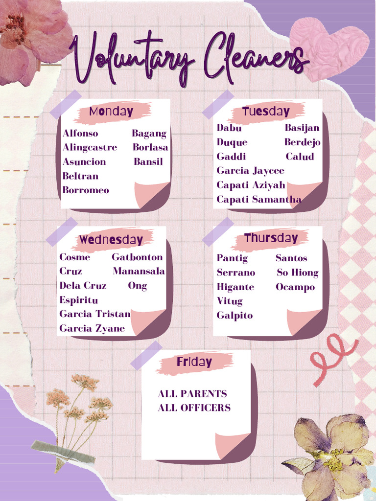 Voluntary Cleaners | PDF