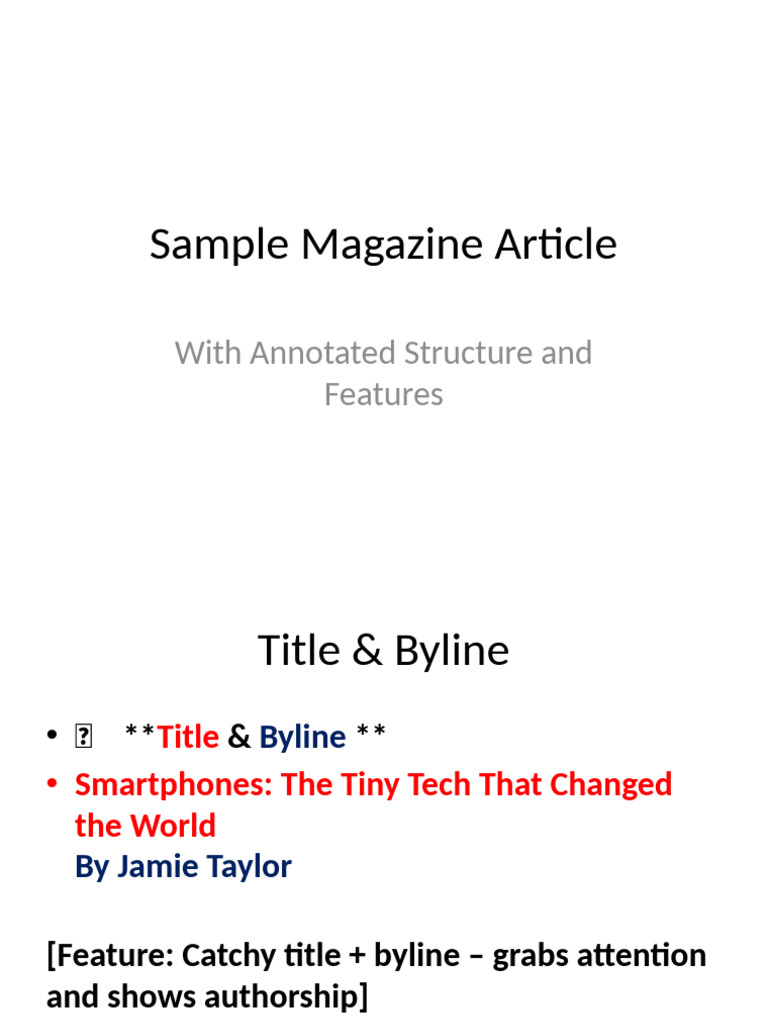 Annotated Magazine Article Y8. MR - yassER | PDF