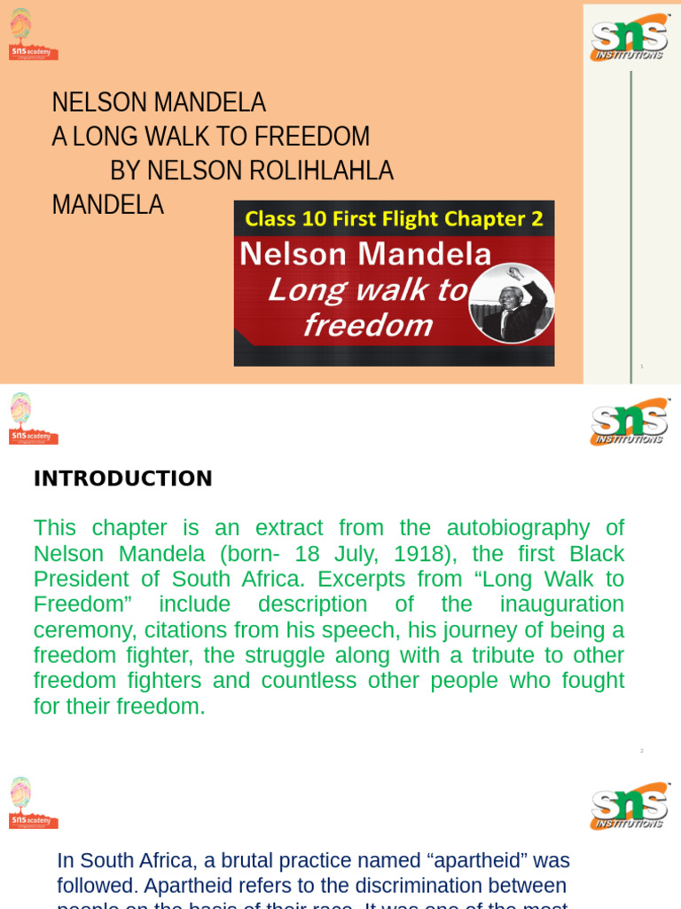 Mandela's Journey to Freedom | PDF | Nelson Mandela | South Africa