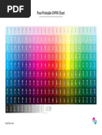 Free Cmyk Chart Printable | PDF | Light | Computer Graphics
