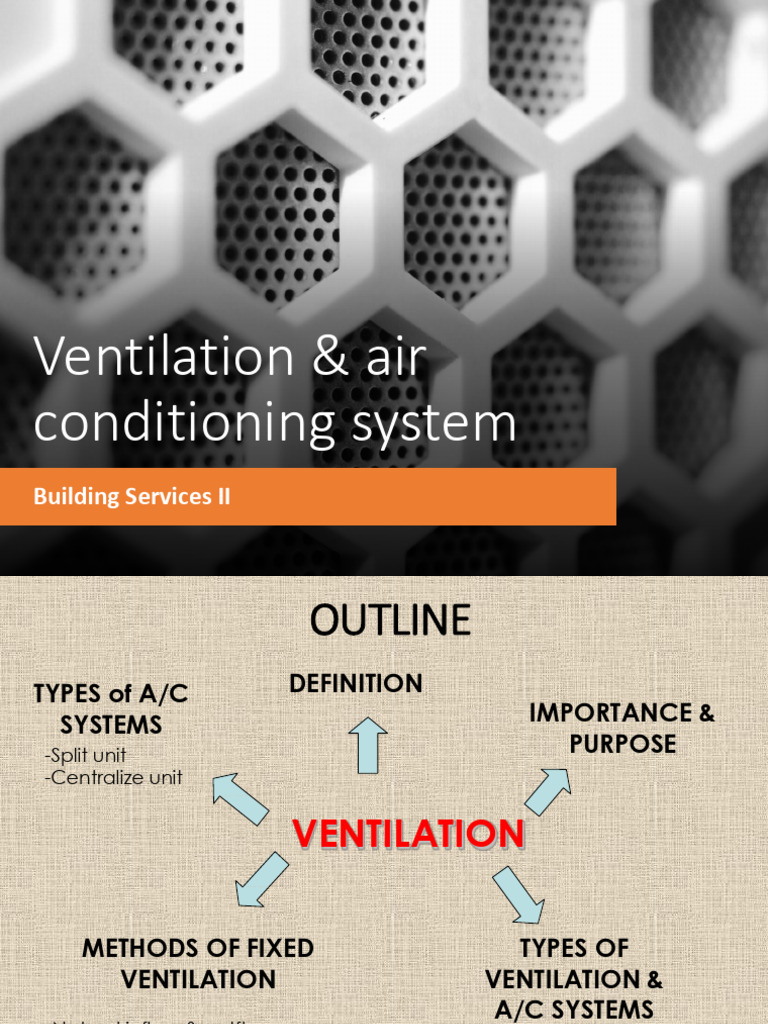 Ventilation - Air Conditioner System | PDF | Ventilation (Architecture ...