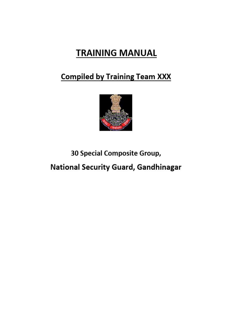 Training Manual | PDF | Gun Barrel | Flight